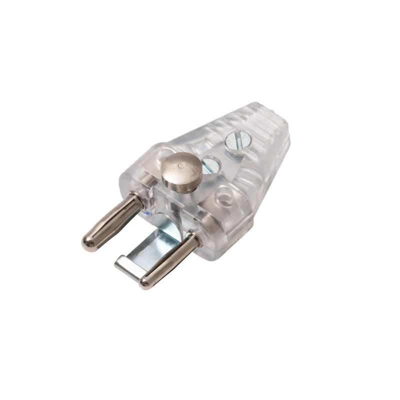 Ștecher Fir electric corp floretă/sabie transparent-2 pini